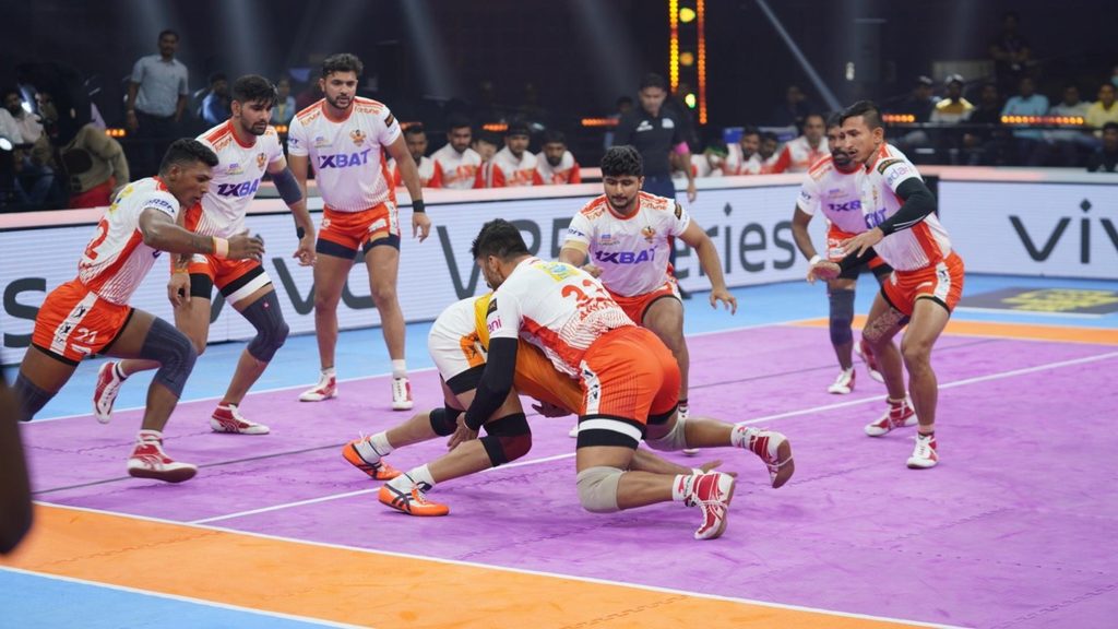 Parteek Dahiya’s blockbuster show helps Gujarat Giants thrash table ... Parteek Dahiya’s blockbuster show helps Gujarat Giants thrash table ...